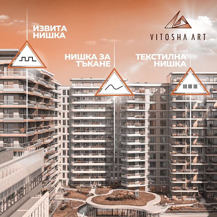 Показаха как ще изглежда новият комплекс с високи сгради на мястото на бившия текстилен завод ...